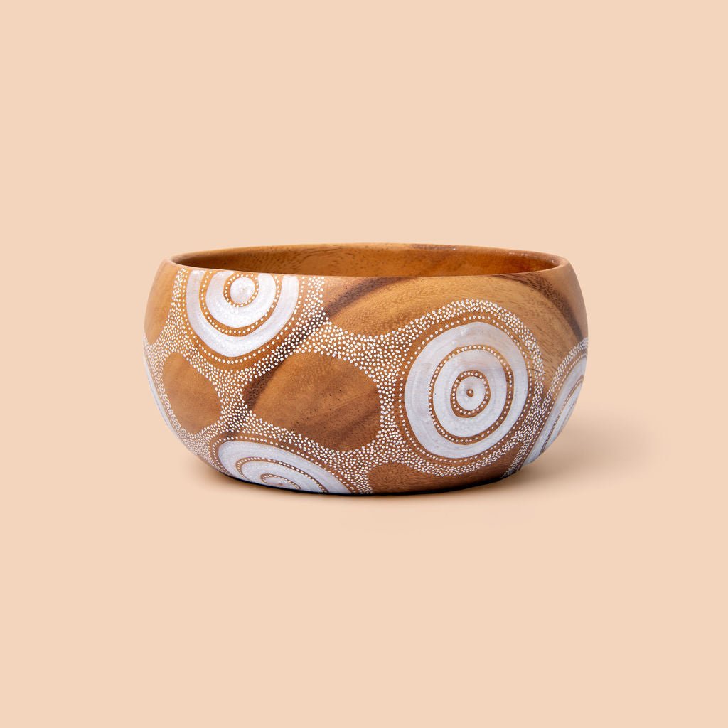 Salad Bowl "Islands" – Aboriginal Art Co.