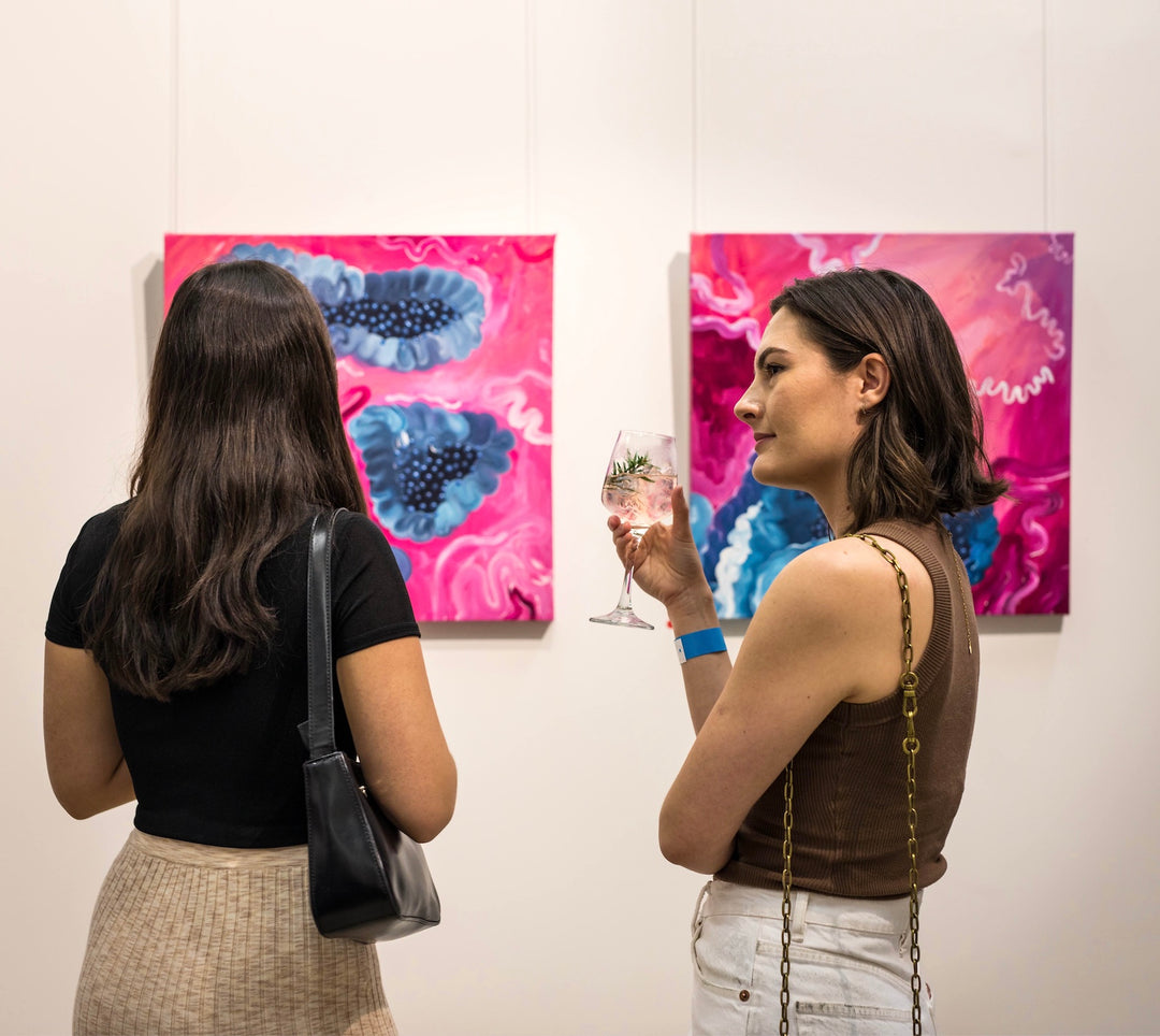 Getting to know Rachael Sarra through her paintings – Aboriginal Art Co. Getting to know Rachael Sarra through her paintings – Aboriginal Art Co.