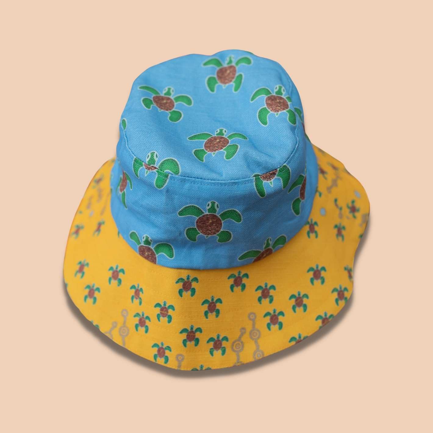 Nesting Turtles Reversable Hat – Aboriginal Art Co.